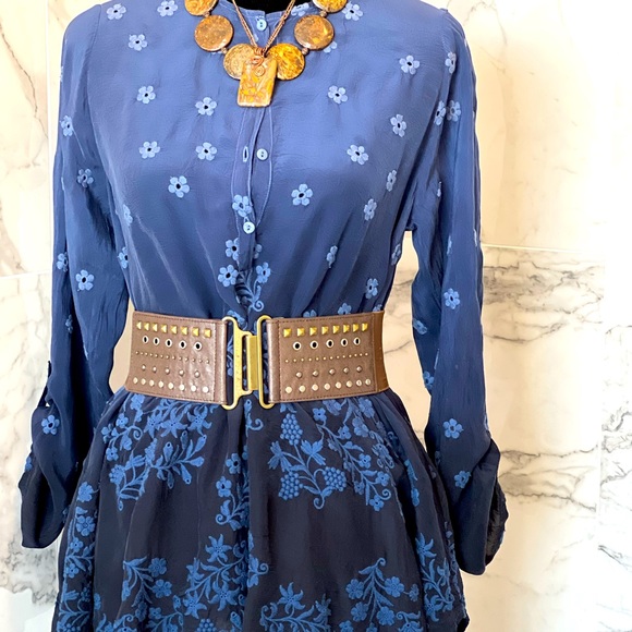 Johnny Was | Dresses | Johnny Was Silk Embroidered Dress | Poshmark